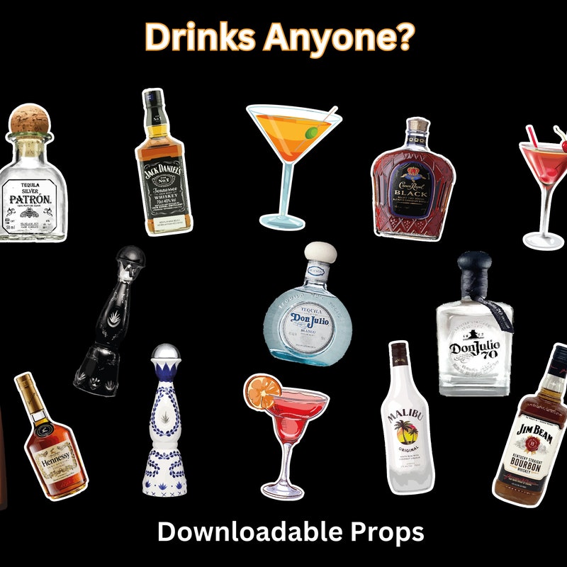 Liquor Party Prop - Etsy