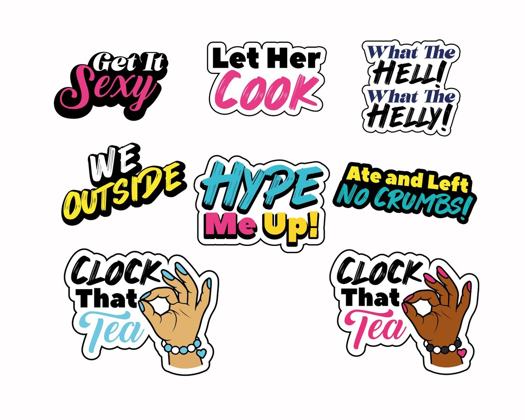 Trendy Photo Booth Props | Digital Download | Funny Party Sayings ...