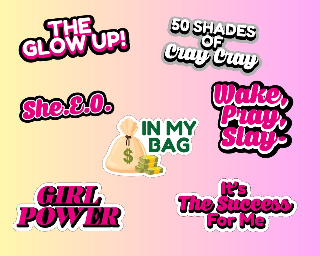 Digital Photo Booth Props for Women, Business Boss Lady Party Decor ...