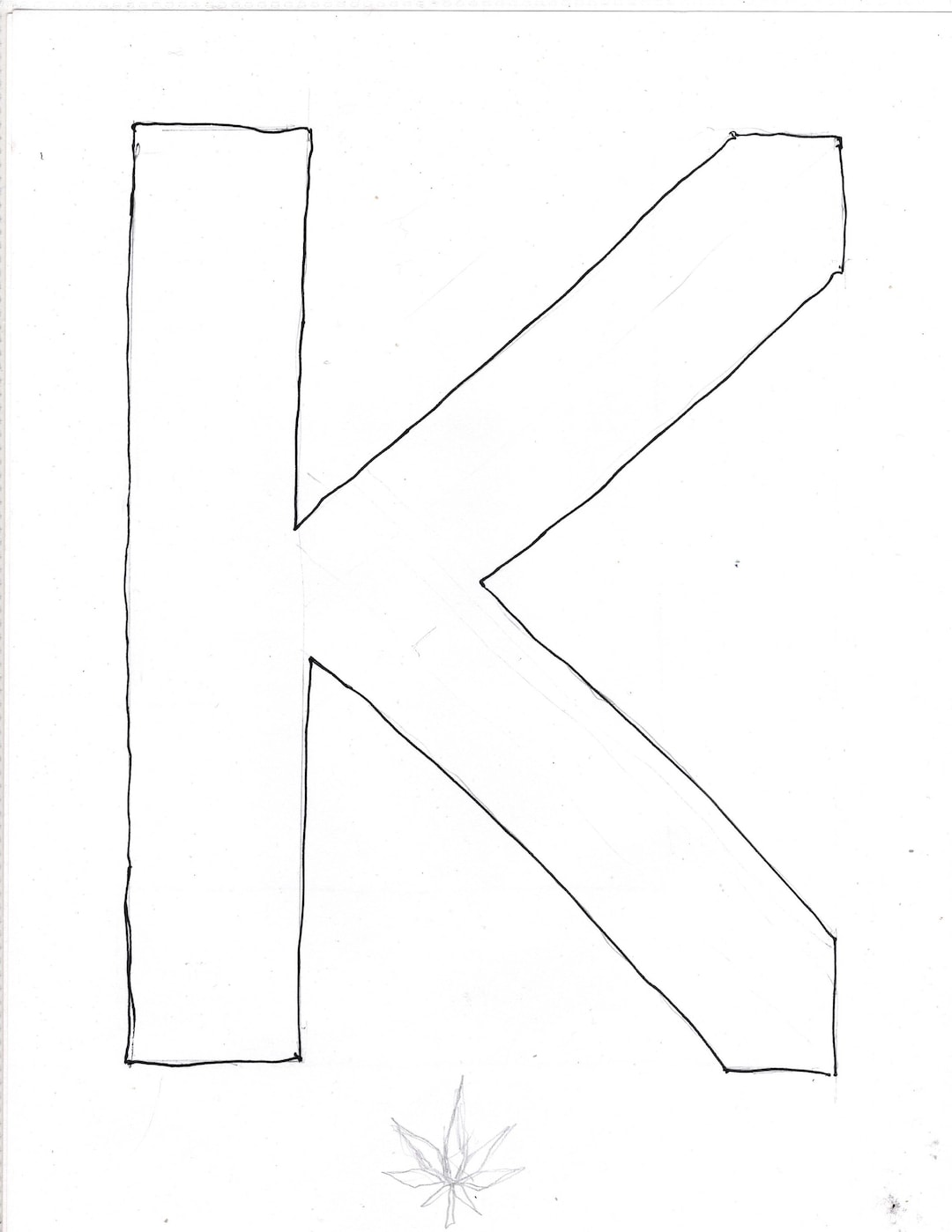 Alphabet TEMPLATEK - Etsy