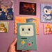 Adventure Time Painting BMO ANGRY - Etsy