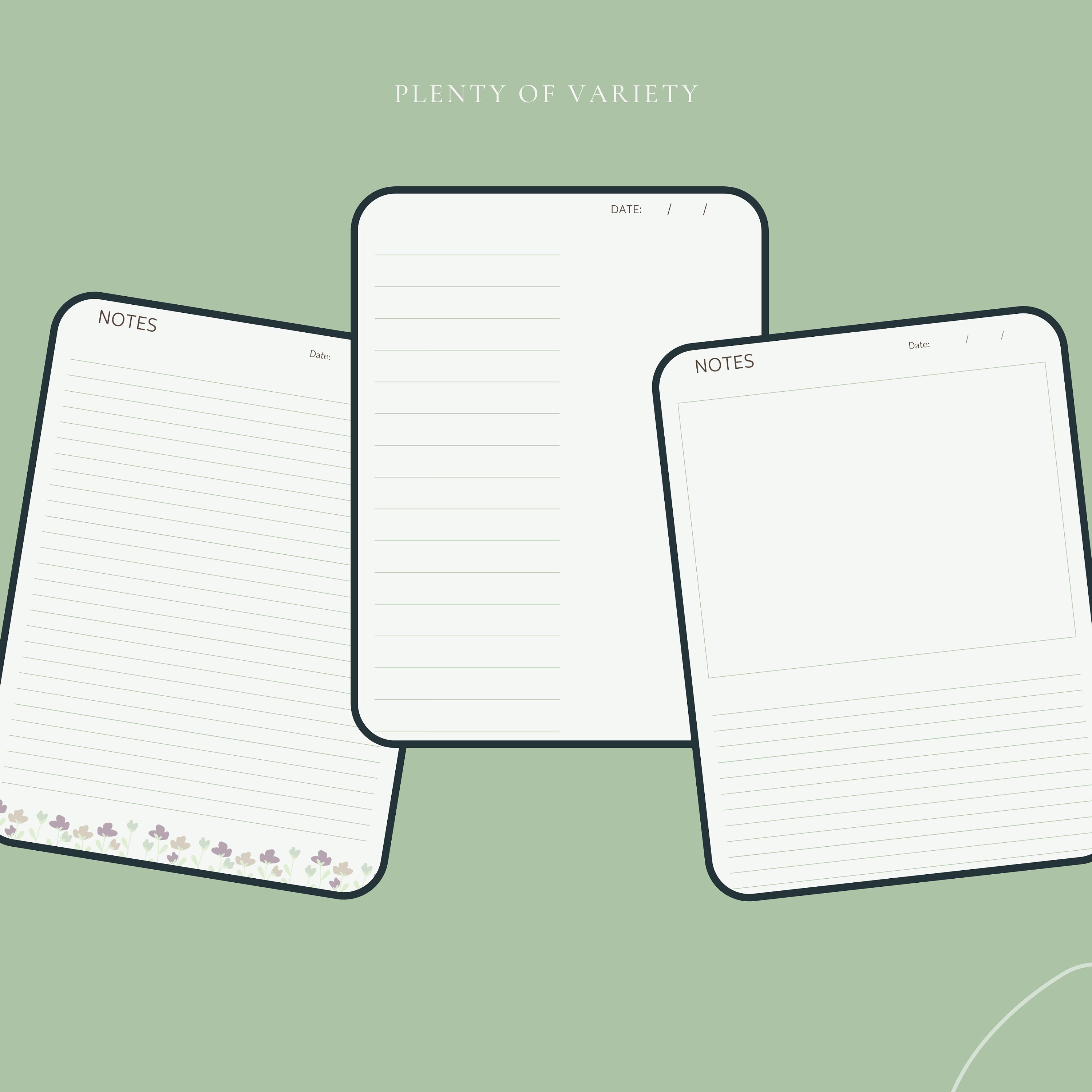 Goodnotes Template Kit, Digital Planner for Note Taking, Organize ...