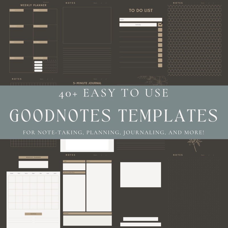 Free Goodnotes Template - Etsy