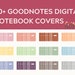 Goodnotes Template Kit Neutral, Digital Planner for Note Taking ...