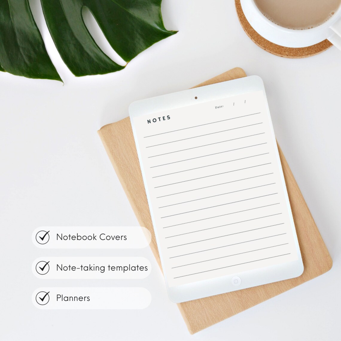 Goodnotes Template Kit Landscape Neutral, Digital Planner for Note ...