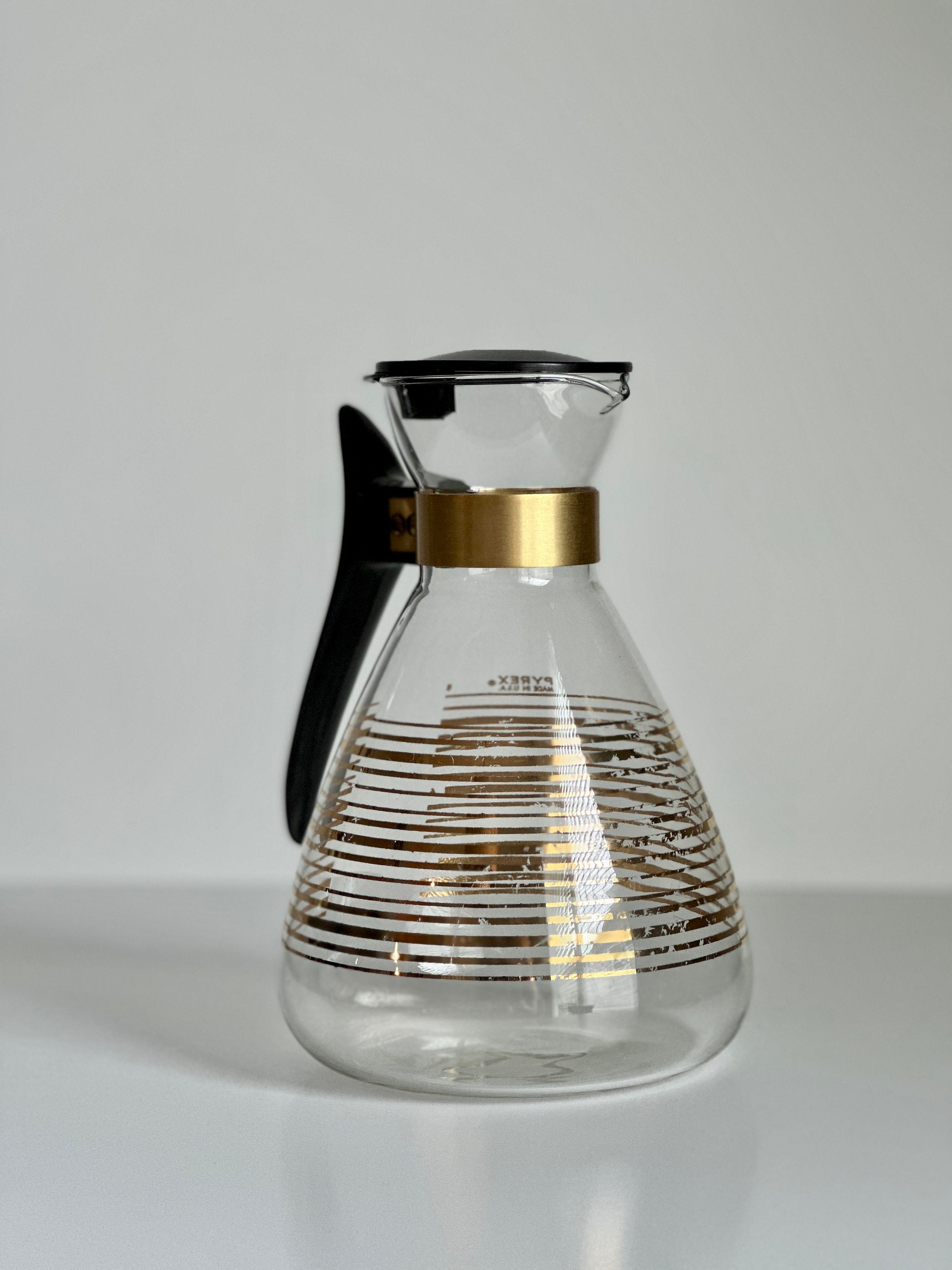 Vintage Pyrex Carafe No 4608 Coffee Warmer Mid Century Retro - Etsy