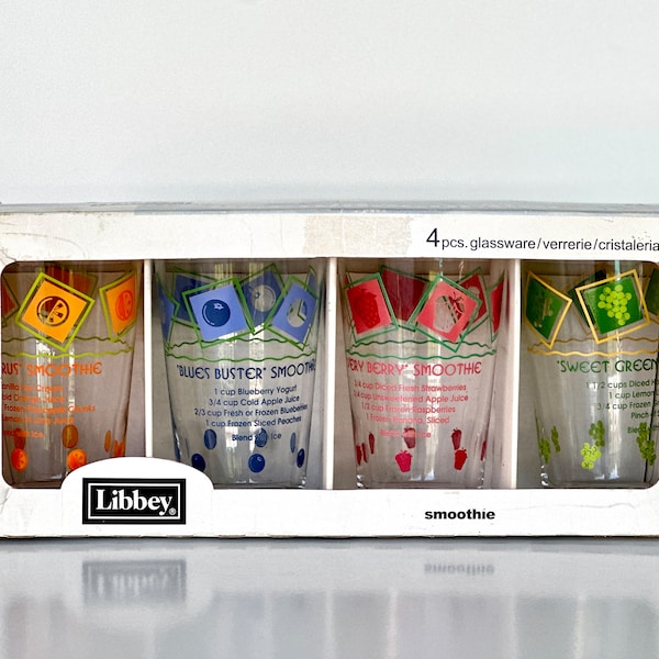 Smoothie Glass - Etsy