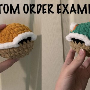 Cute Crochet Turtle Shell Plush - Etsy