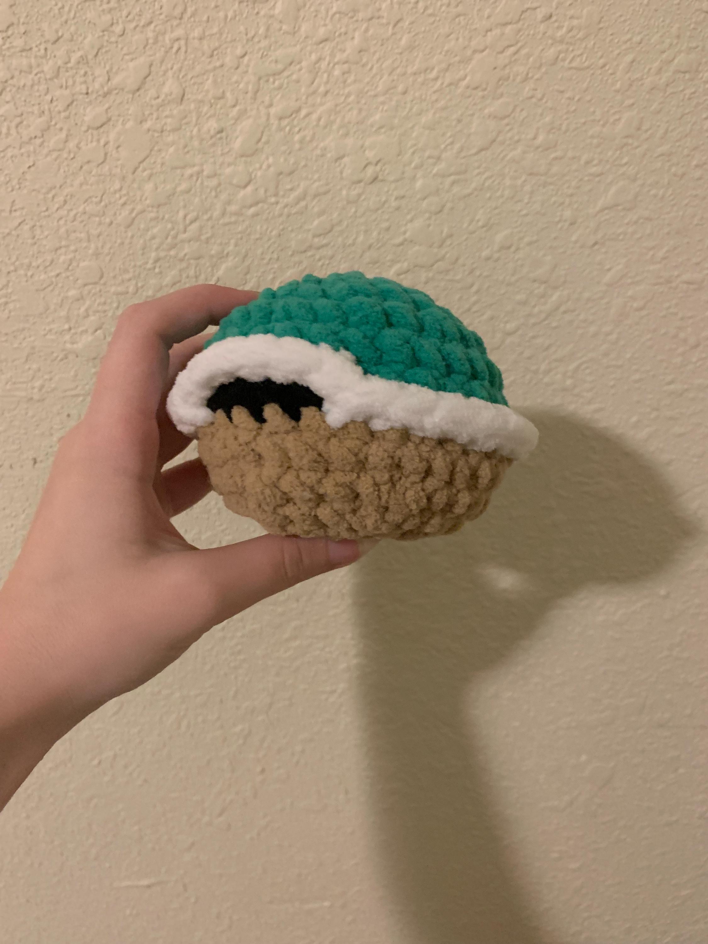 Cute Crochet Turtle Shell Plush - Etsy