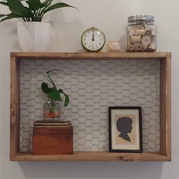 Chicken Wire Shelves - Etsy