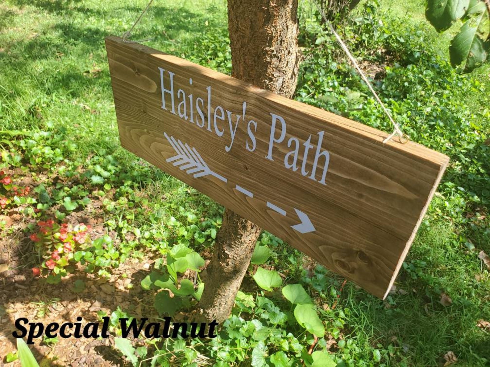 Outdoor Signs Wooden Signs Pathway Signs Rustic Wooden - Etsy
