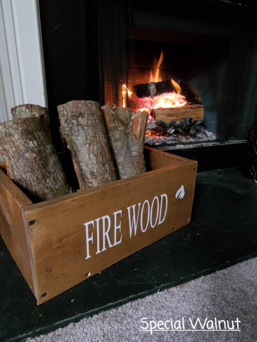 Indoor Firewood Storage Box