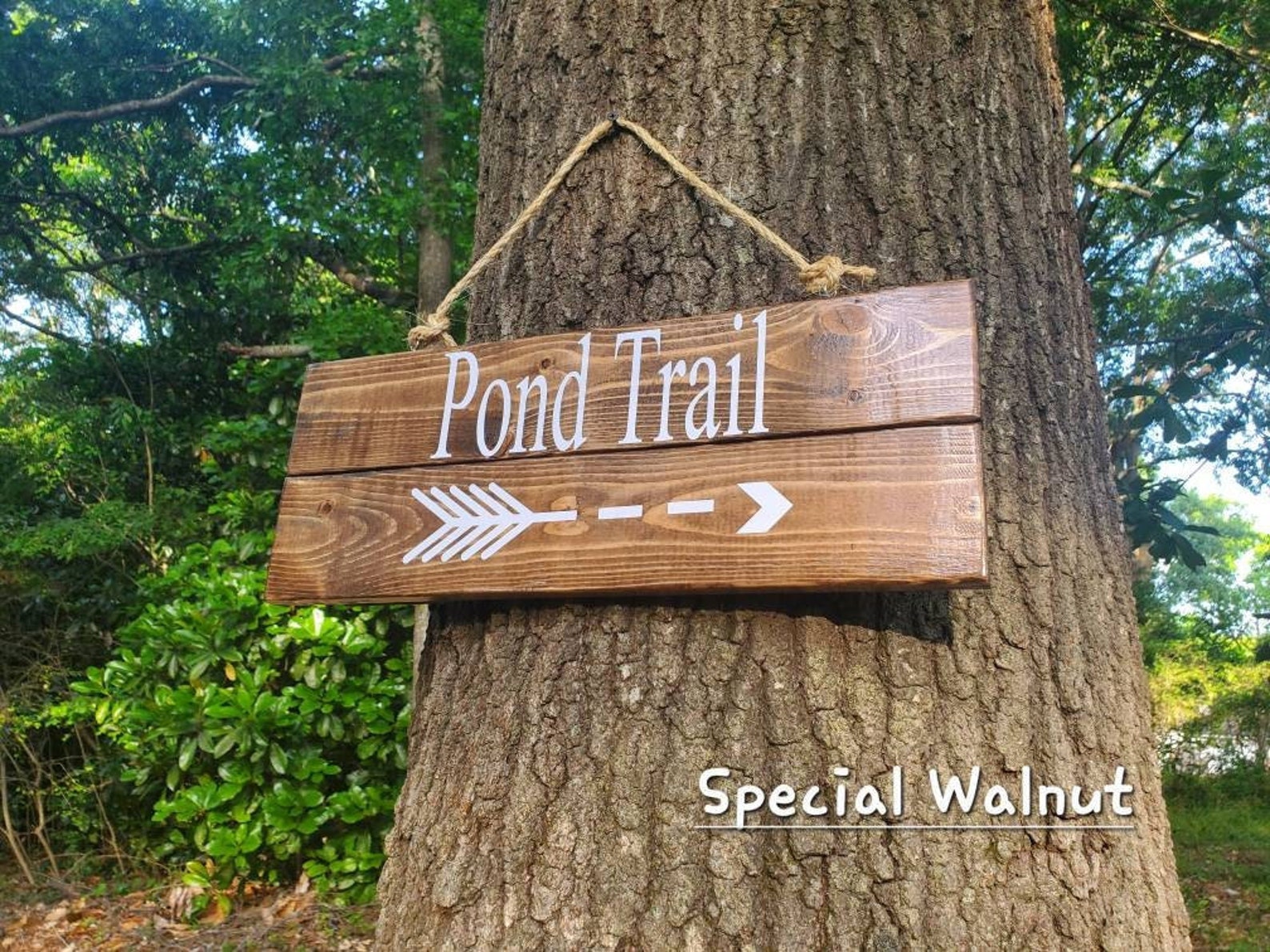 Outdoor Signs Wooden Signs Pathway Signs Rustic Wooden - Etsy