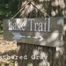 Outdoor Signs Wooden Signs Pathway Signs Rustic Wooden - Etsy