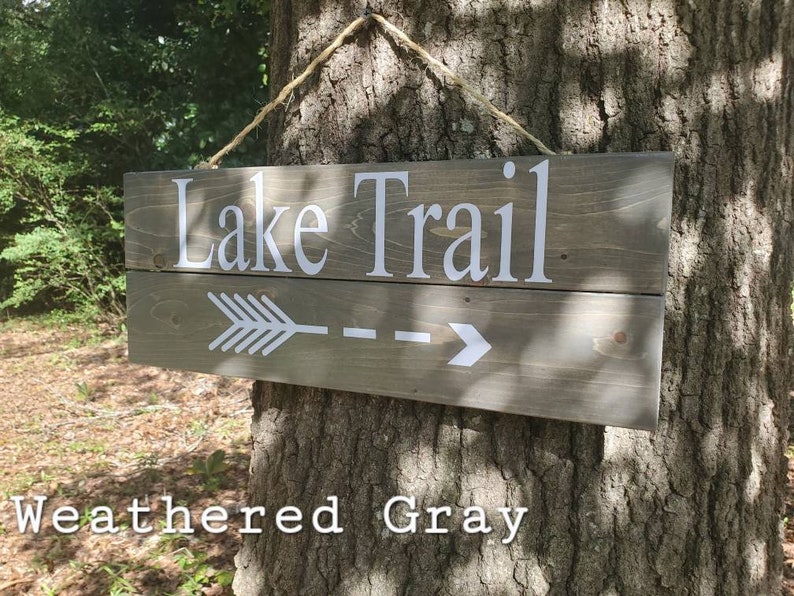 Outdoor Signs Wooden Signs Pathway Signs Rustic Wooden - Etsy