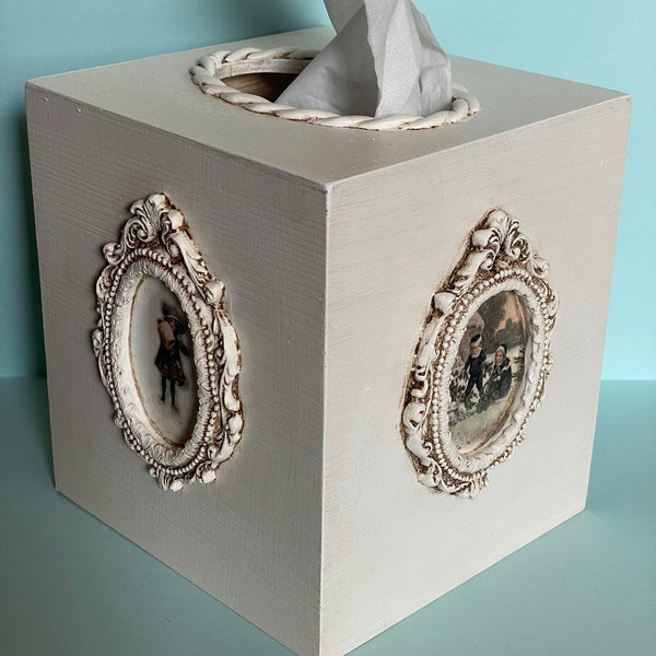 Italian Tissue Box Holder - Etsy