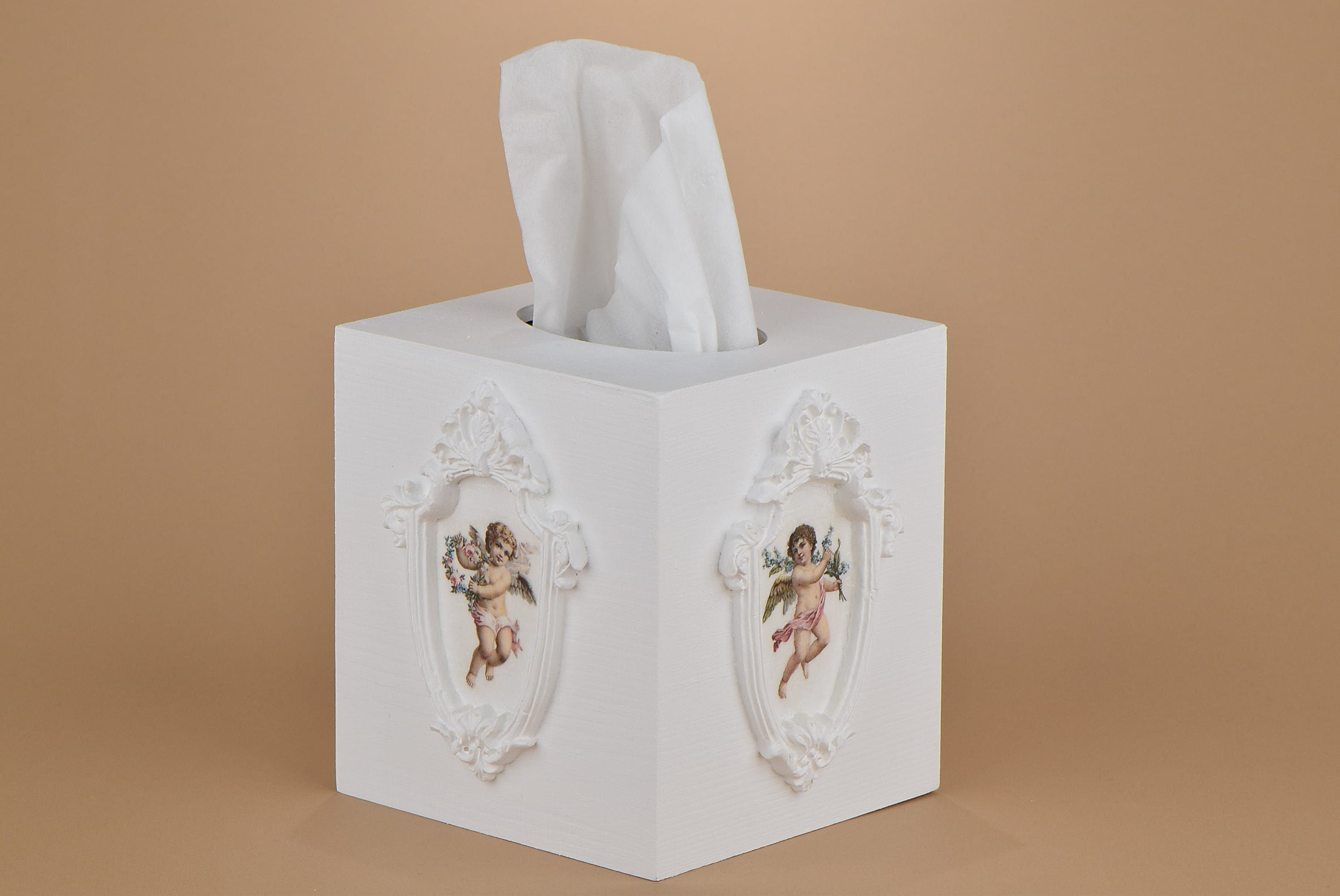 Decorative Victorian Tissue Box Antique Italian Styling - Etsy