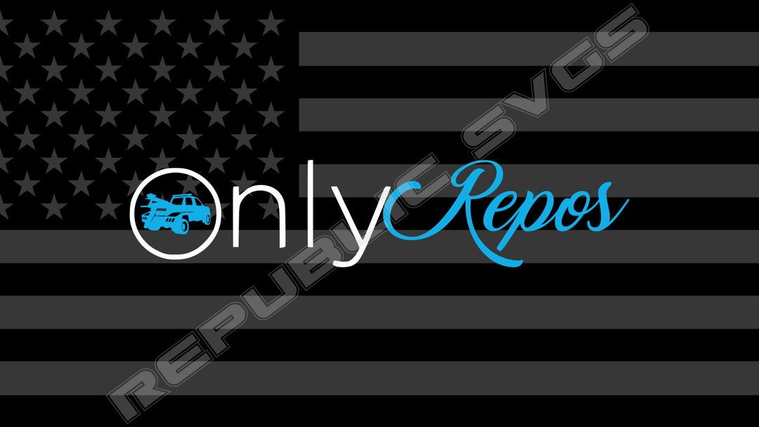 Only Repos SVG Cutting File for Cricut and Silhouette - Instant Digital ...