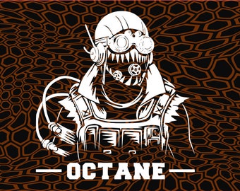 Apex Legends Octane Decal | Etsy