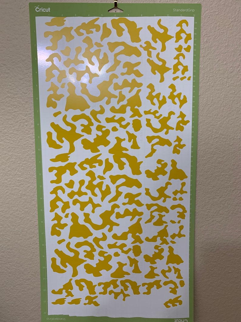 Woodland Camo Paint Stencil SVG - Etsy