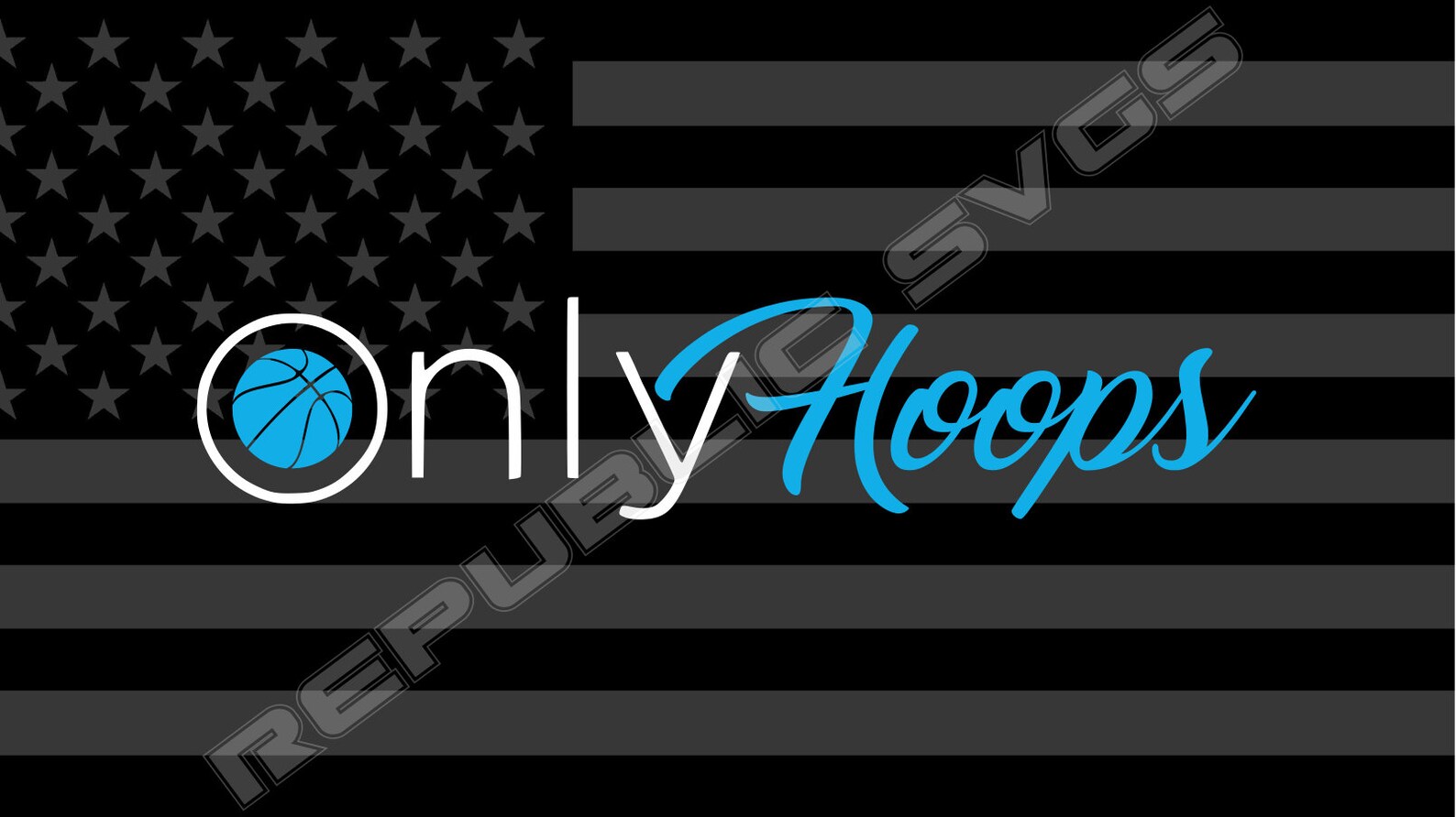 Only Hoops SVG Cutting File for Cricut and Silhouette - Instant Digital ...