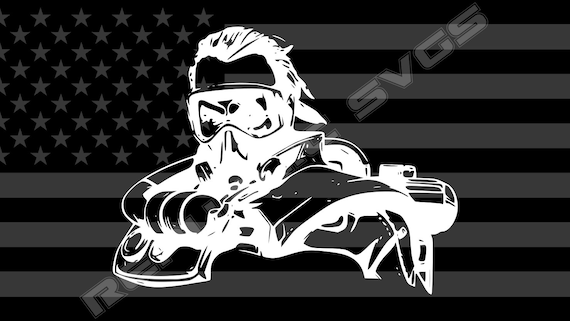 Caustic Face SVG | Etsy