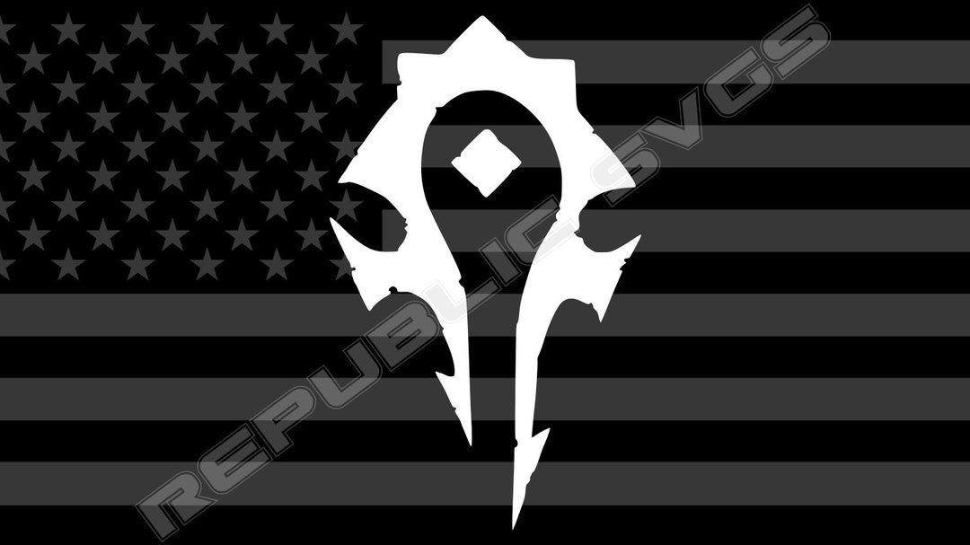 WOW Horde SVG - Etsy Australia