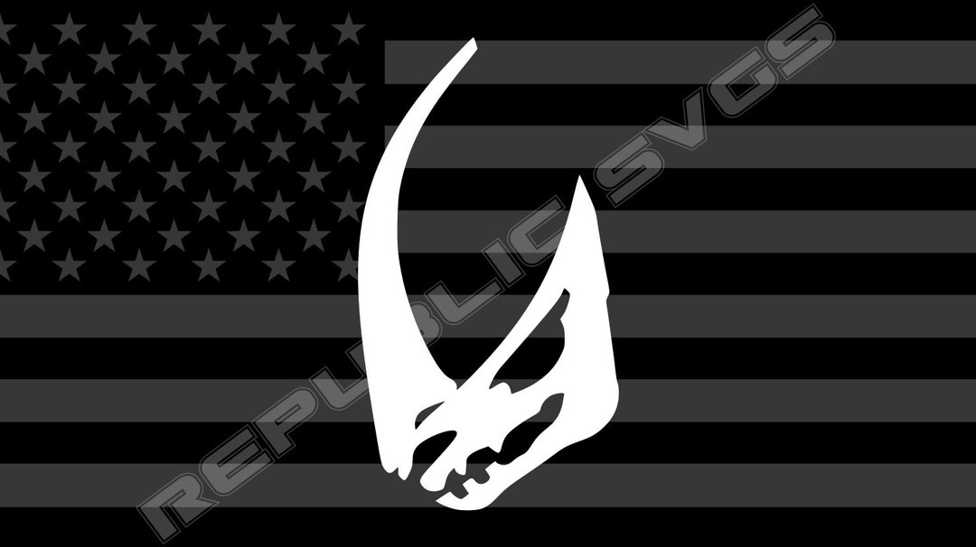 Mandalorian Mudhorn Skull SVG - Etsy