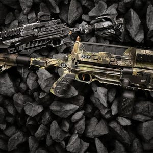 Kryptek Camo Stencil SVG – Paint and Vinyl Cutting File for Cricut and ...