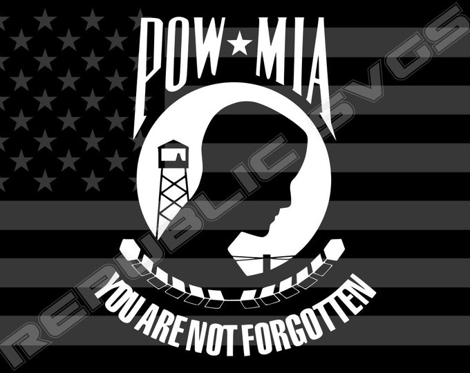 POW-MIA Decals - Etsy