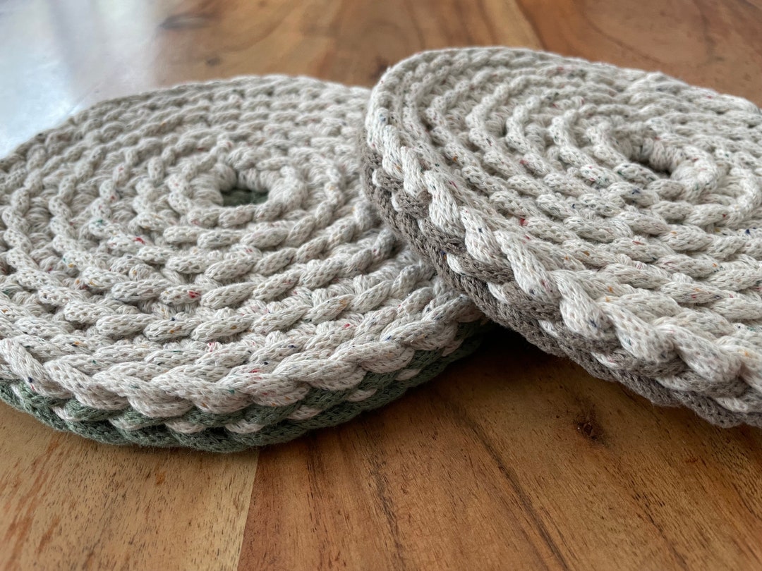 Pot Holder, GERMAN Crochet Pattern, Coaster for Pans/pots, Table ...