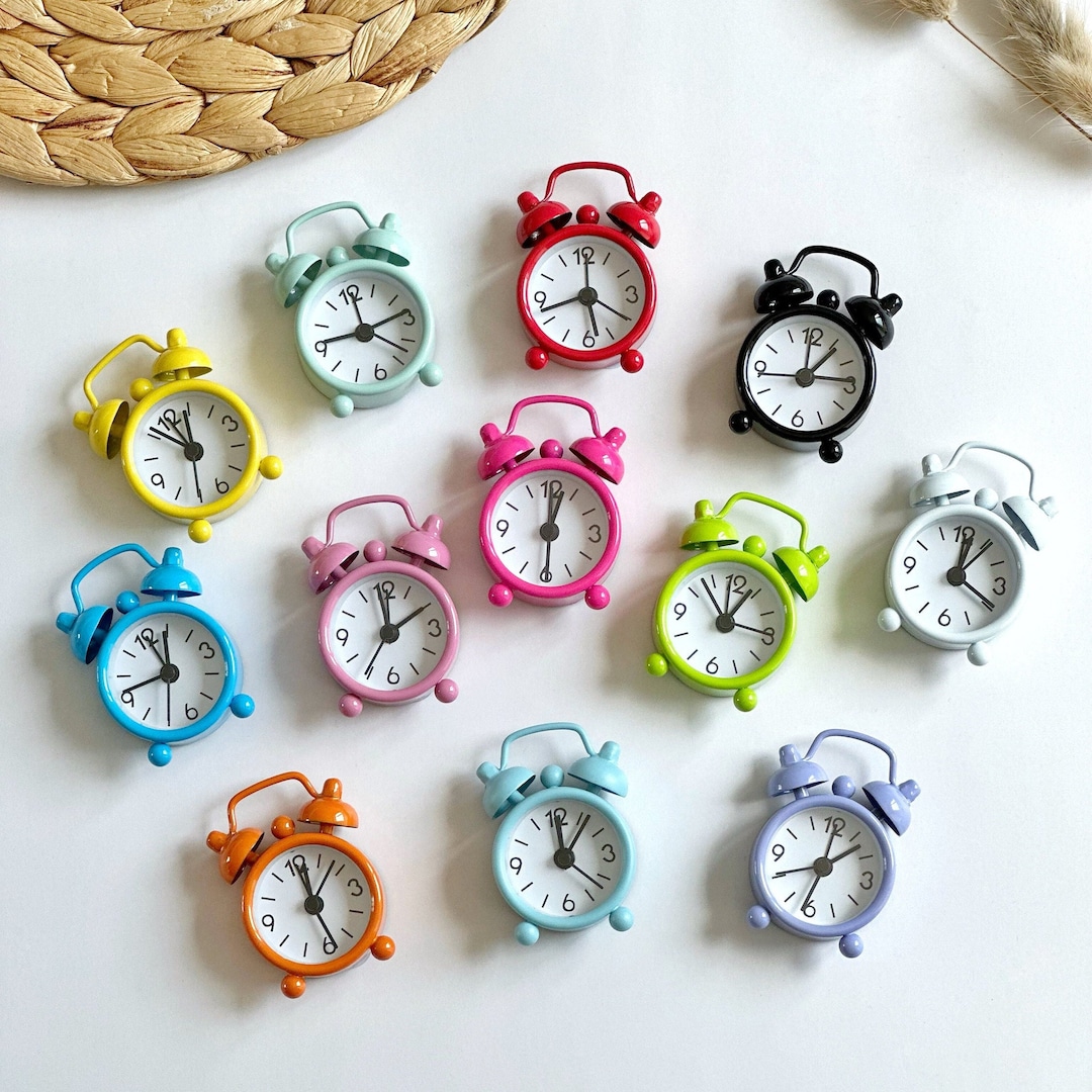 Mini Clock, Mini Alarm Clock, Miniature Alarm - Etsy
