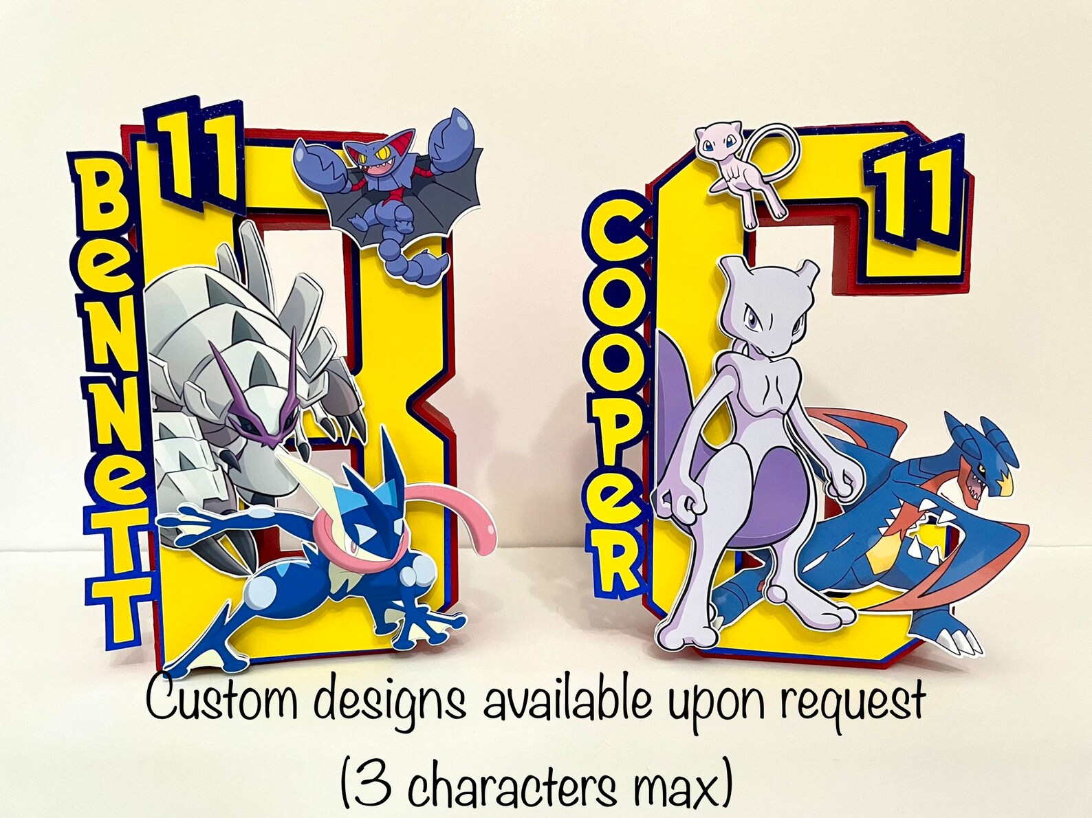 Pikachu Cake Topper Custom Cake Topper - Etsy