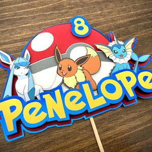 Pikachu Cake Topper Custom Cake Topper - Etsy