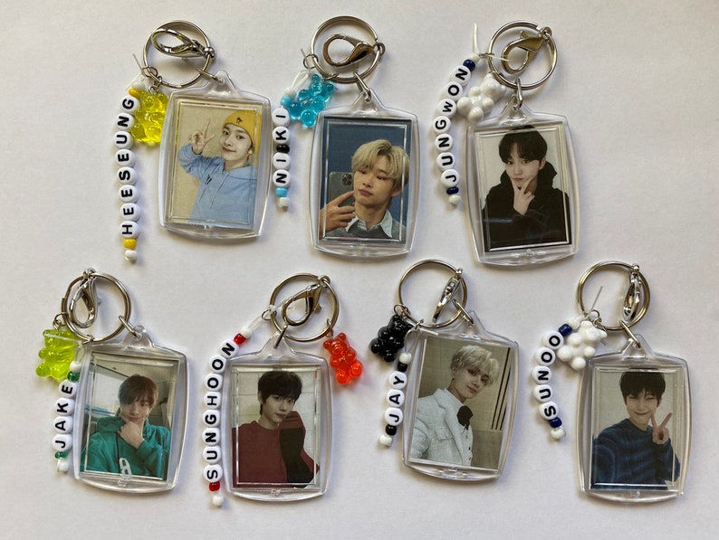 Enhypen Keychain Double-sided | Etsy