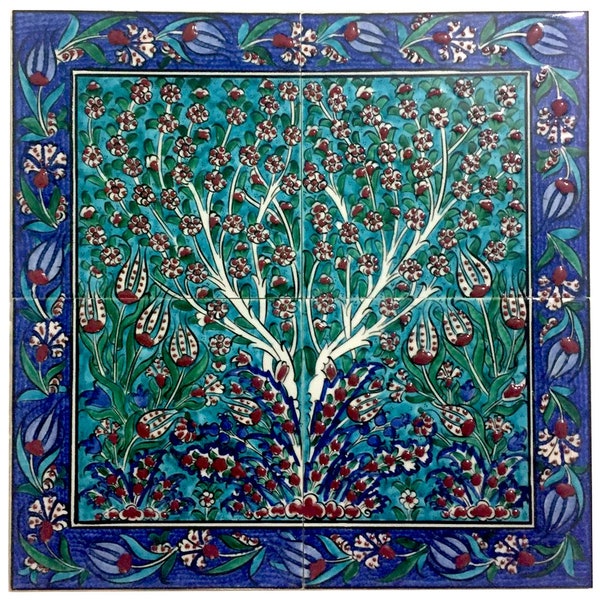 Turkish Ceramic Tile - Etsy