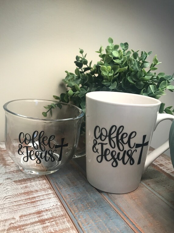 TAZA DE CAFÉ Y JESÚS / Café / Jesús / Café y Oración / Café y | Etsy España