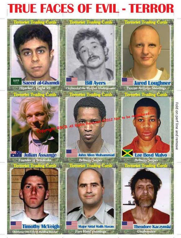 Adult Coloring Book of Freedom - Global Terrorism True Faces of Evil ...