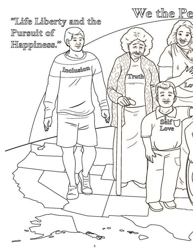 Adult Coloring Book - Satirical Coloring Book - Rachel Dolezal Adult ...