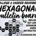 College and Career Readiness Hexagonal Thinking Bulletin Board - Etsy