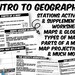 Introduction to Geography Map Stations Activity and Worksheets - Etsy