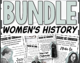 Women's History Month Bulletin Board & Interactive Classroom Decor ...