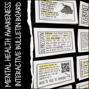 Mental Health Awareness Interactive Bulletin Board - Etsy