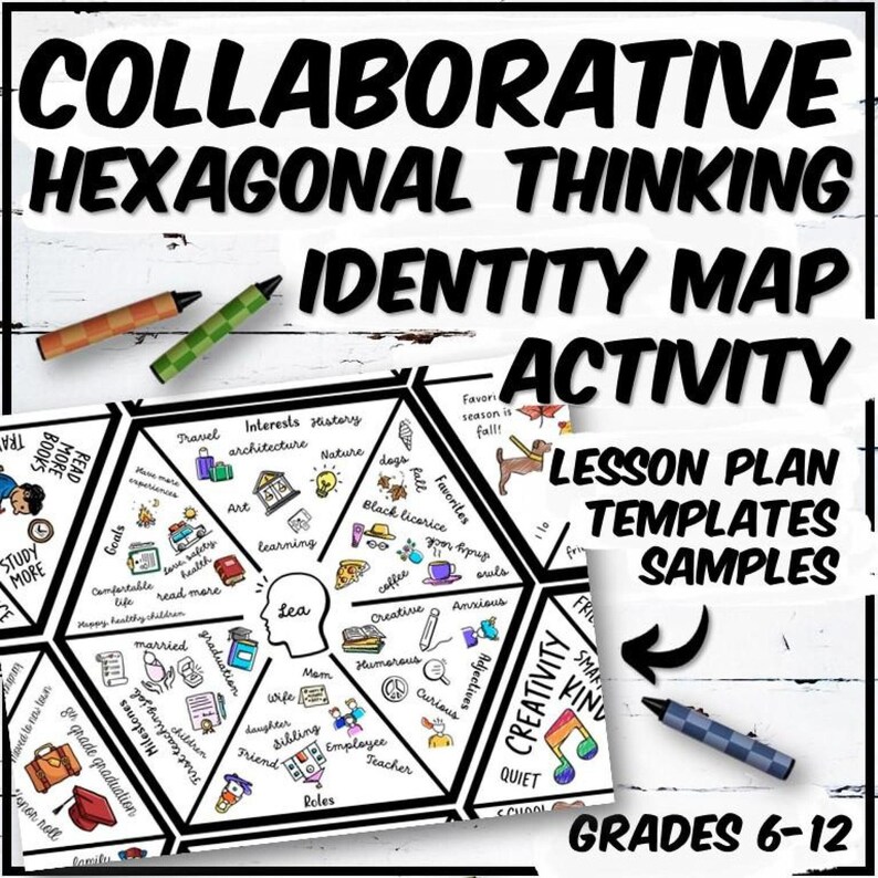Collaborative Hexagonal Identity Mapping Activity Back-to-school - Etsy
