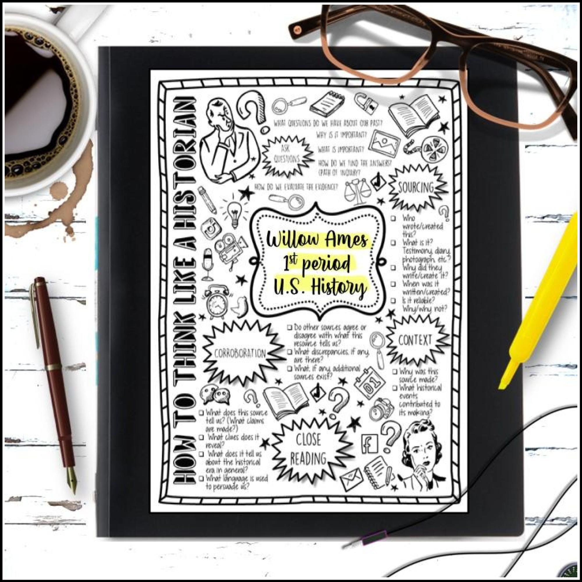 Social Studies Binder Cover