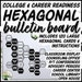 College and Career Readiness Hexagonal Thinking Bulletin Board - Etsy