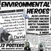 Environmental Heroes Poster Set - Etsy