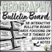 Interactive Geography Bulletin Board - Etsy