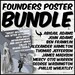 Founding Mothers and Fathers Poster Set and Historical Hexagonal ...