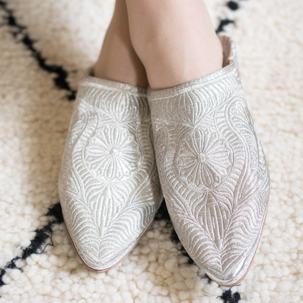 Leather Slippers - Etsy